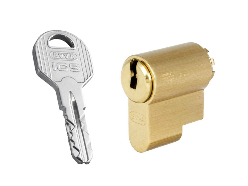 1 системный модуль EVVA ICS - Латунь (3 ключа)