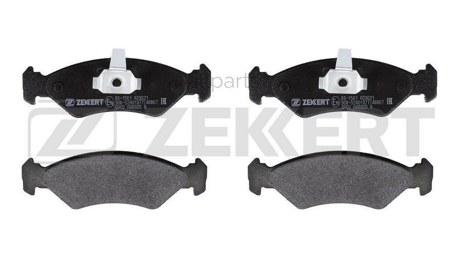 ZEKKERT BS-1561 Колодки торм. диск. передн. Ford Fiesta III IV 89- Ford KA 96-