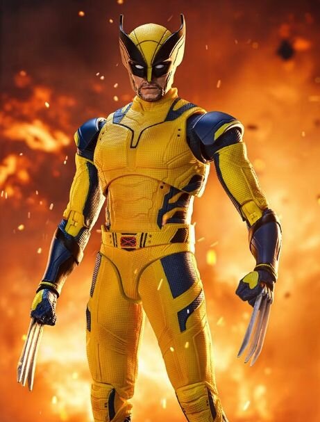 Фигурка Дэдпула и Росомахи