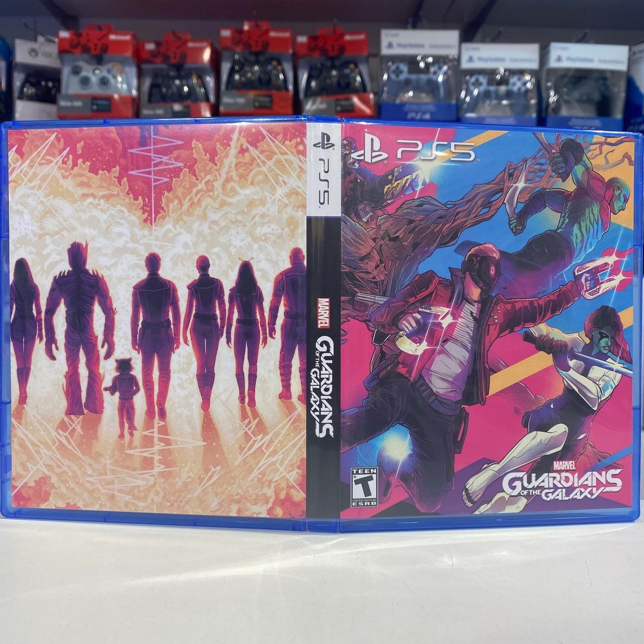 Эксклюзивная обложка PS5 для Marvel’s Guardians of the Galaxy/ Cтражи Галактики №29
