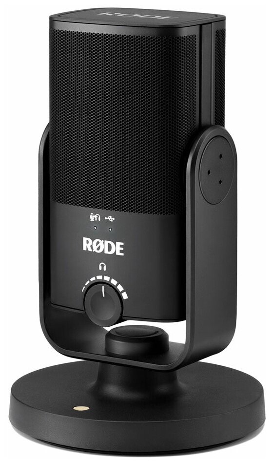 Микрофон проводной RODE NT-USB Mini, разъем: USB, черный