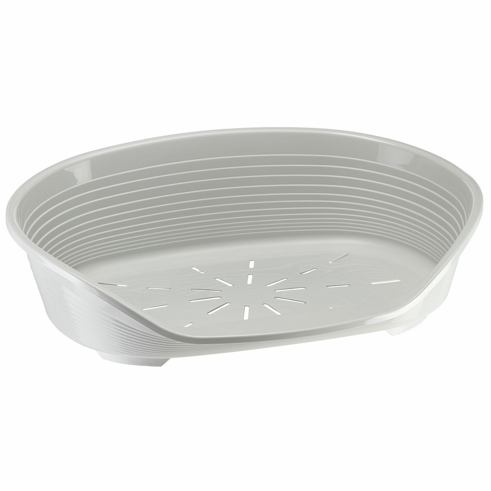 Лежак для собак Ferplast SIESTA DELUXE 10 светло-серый, 93,5 x 68 x 28,5 см