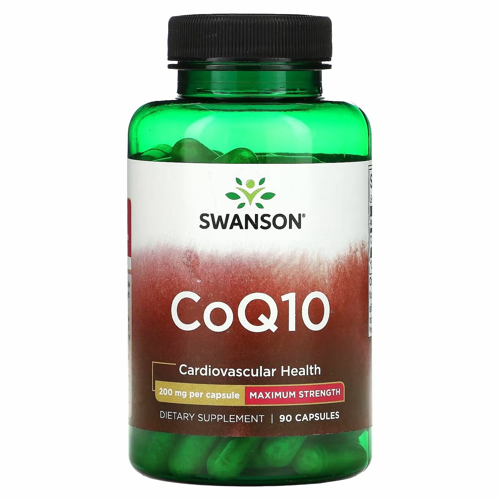 Суставы и связки Swanson Coq 10 Maximum Strength 200 мг 90 капсул