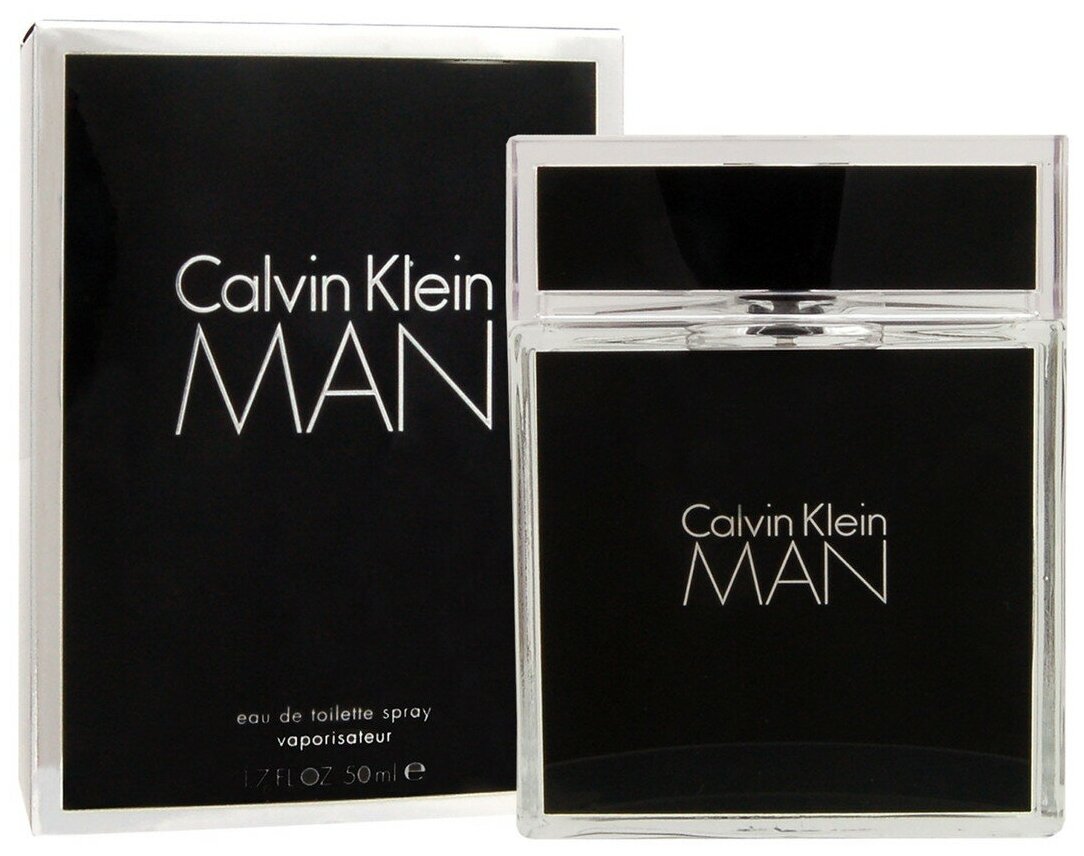Туалетная вода Calvin Klein "Man", мужская, фужерная, цитрусовая, 50мл