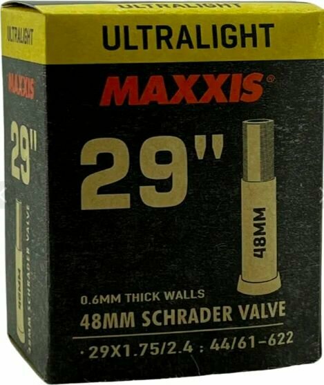 Велокамера MAXXIS ULTRALIGHT 29X1.75/2.4, авто ниппель