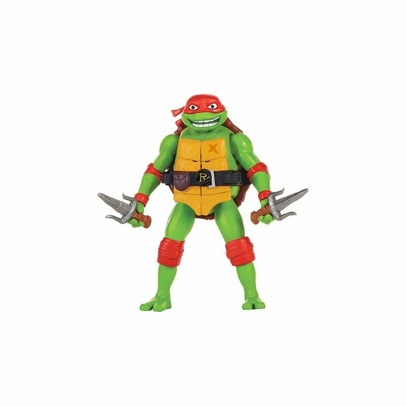 TMNT Playmates Toys Teenage Mutant Ninja Turtles Mutant Mayhem Ninja Shouts / Роскошная фигурка-экшн, включающая в себя восемь фраз и четыре звуковых эффекта