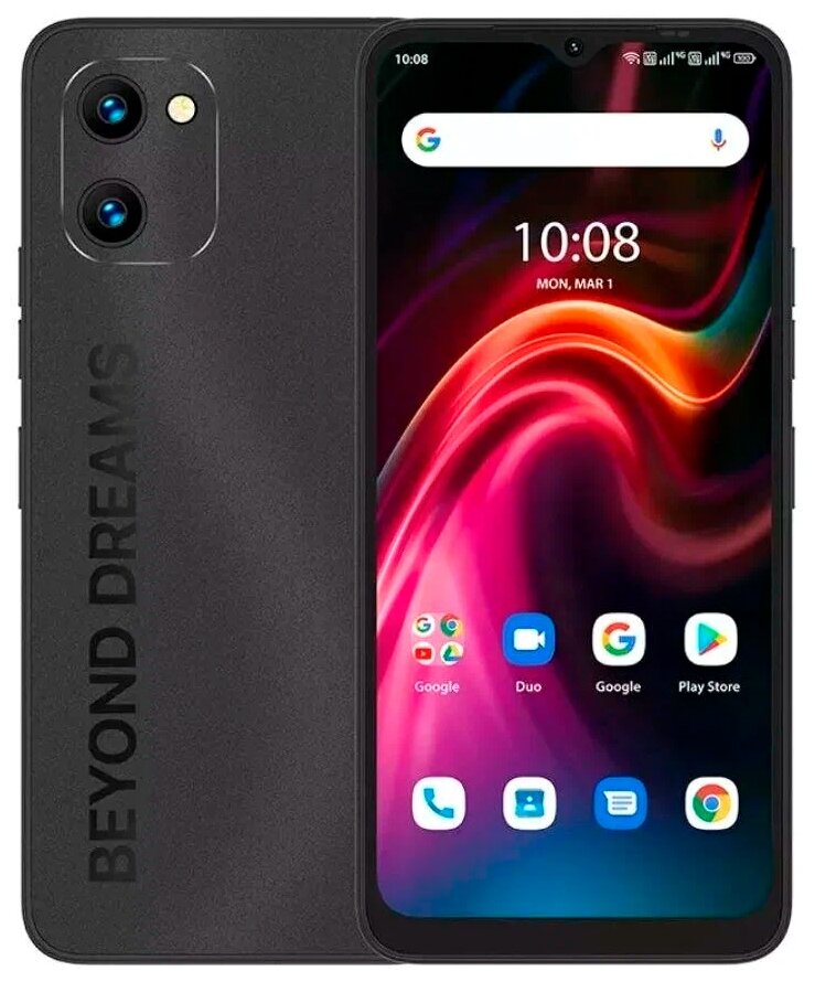 Смартфон Umidigi G1 MAX 6+128Gb Black (c. g1ma-u-j-192-b-z01)