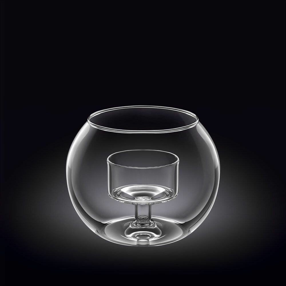 Подсвечник шар на 1 свечу 12х10 см. Wilmax