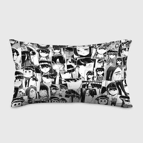 Komi san pattern Прямоугольная подушка