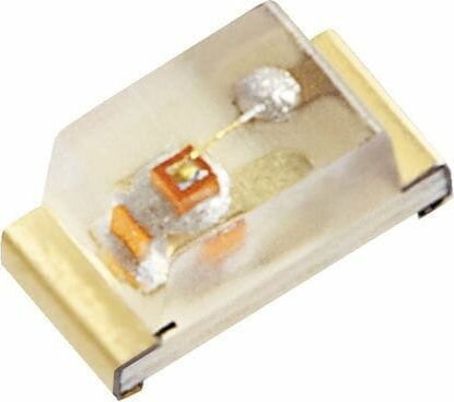 Светодиод KINGBRIGHT KPT-1608SYCK LED SMD 0603 yellow 80 150mcd 1.6x0.8x0.75mm 120 град. 2 2.5V 1шт