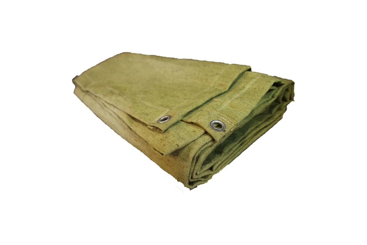 Доминар Брезентовый полог-тент с люверсами 450 г/м2, 5x6 м C82910