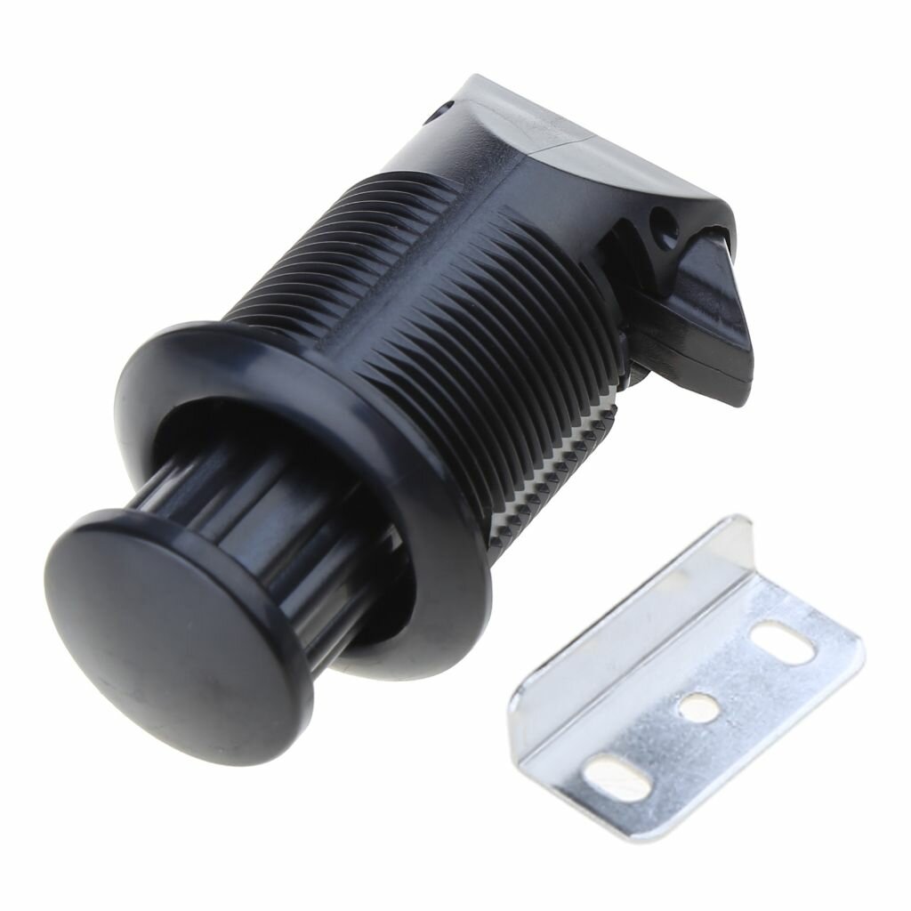 Автомобильный инструмент Ротационный нажимной замок для дверей - черный