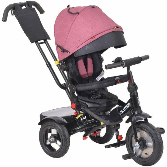 Трехколесный велосипед Werter Berger EVOLUTION AIR 12 XG7236 розовый
