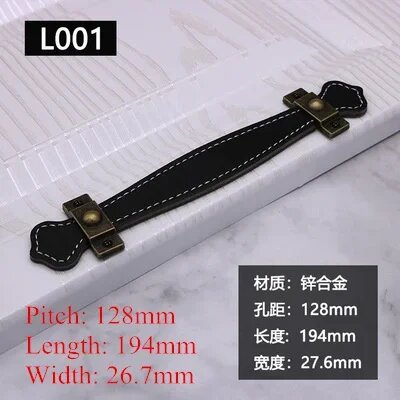 Кожаные ручки для мебели Odavis 128mm3