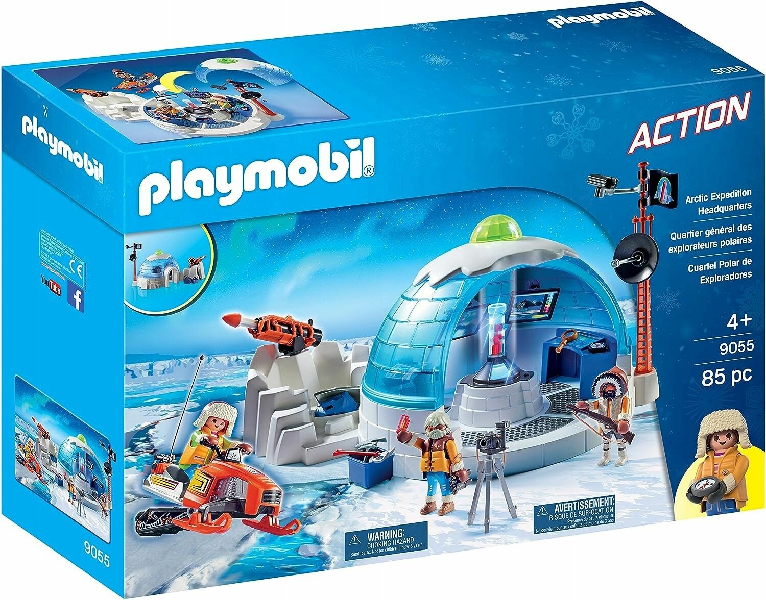 Конструктор Playmobil Action - Полярная станция - Плеймобиль 9055