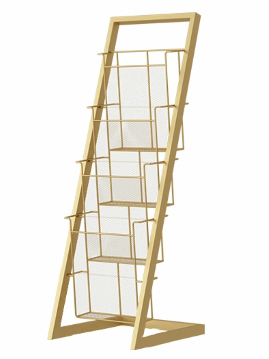 Подставка для журналов, брошюр, напольная подставка, подходит для книг и журналов, 33x28x93/110 см