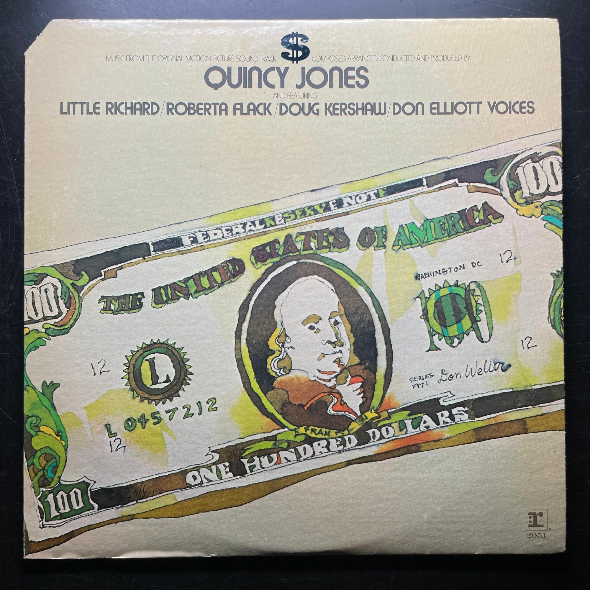 Виниловая пластинка Quincy Jones - (США 1972г.)