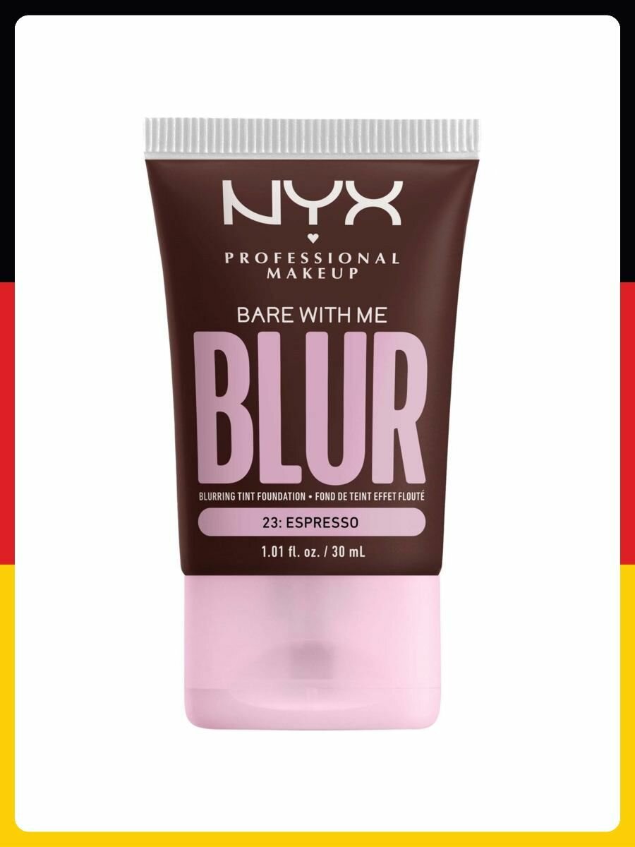 Тональный крем NYX PROFESSIONAL MAKEUP Bare With Me Blur Tint Foundation 23 Espresso