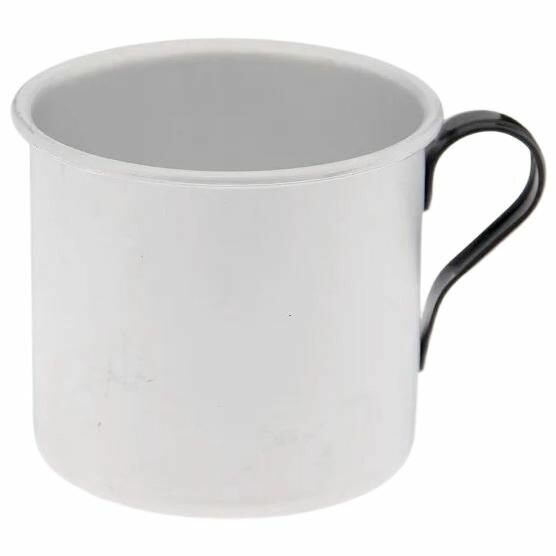 Кружка 500мл следопыт черная ручка, алюминий