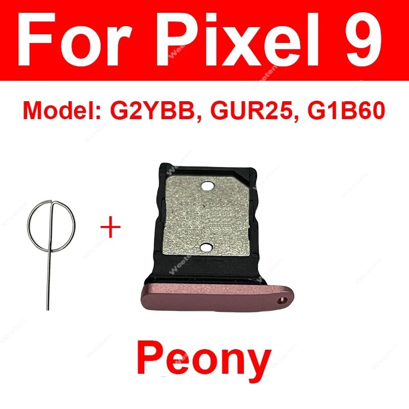 Лоток SIM-карты Google Pixel 9 Peony (G2YBB, GUR25, G1B60)