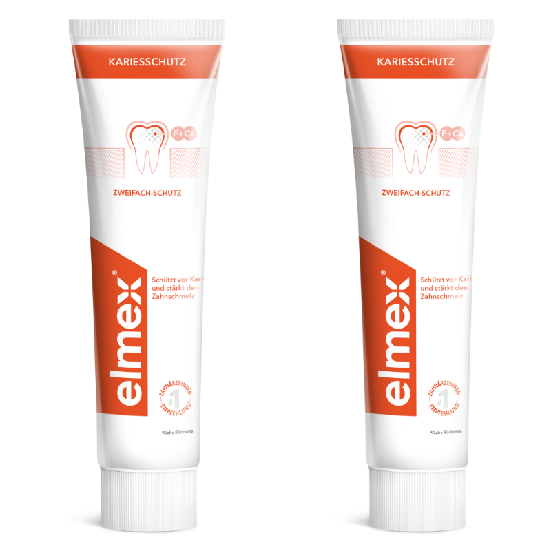 Зубная паста COLGATE Elmex для укрепления эмали и защиты зубов, 75 мл, 2 штуки