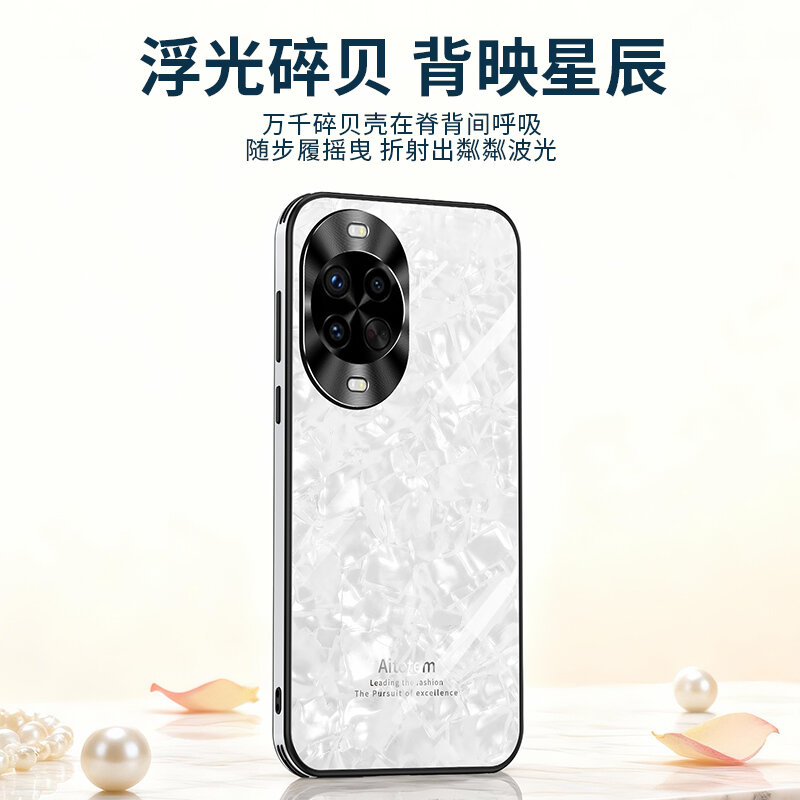 Чехол Для Huawei Nova 14 Pro / Хуавей Нова 14 Про, soft touch, чехол-кардиомонитор, поликарбонат (PC), защита камеры, ударопрочный, усиленные углы, Huawei, Huawei Nova 14 Pro, white,
