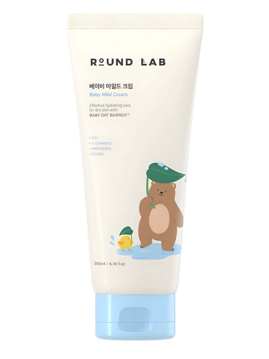 Round Lab Барьерный детский крем с пантенолом / Baby Mild Cream, 200 мл