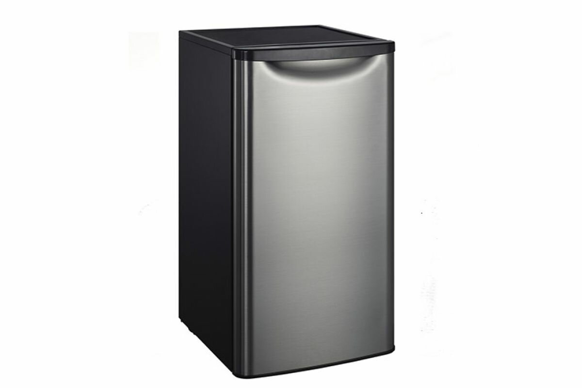 Холодильник WILLMARK XR-100SS, серебряный, 2 камеры, 100 л, A+