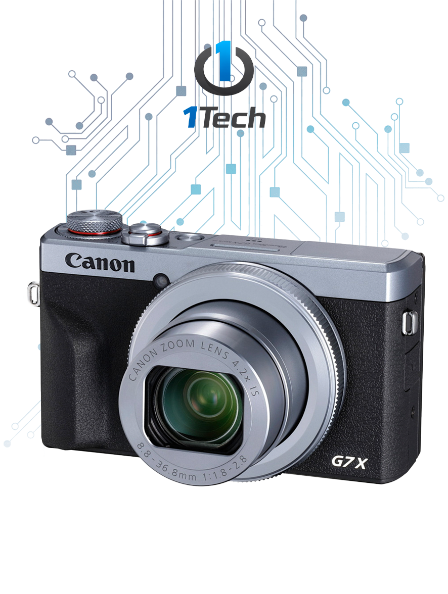 Фотоаппарат Canon PowerShot G7 X Mark III, Silver | Cеребристый