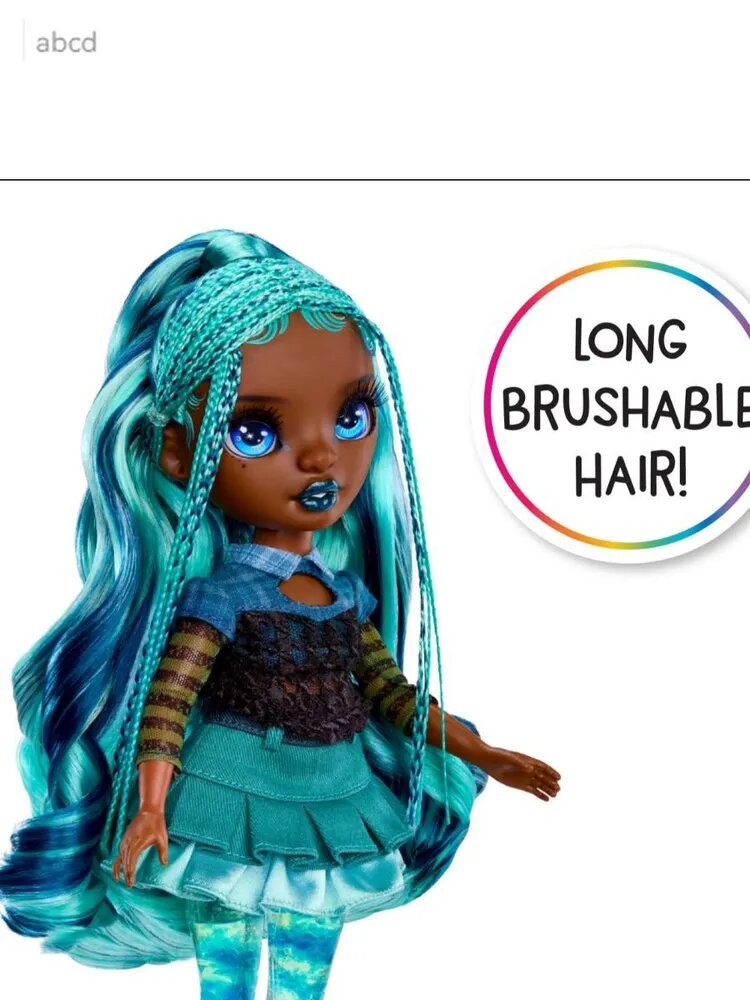 Rainbow High Sparkle & Shine Misty Doll 28cm Dark Green Doll with Accessories Коллекционная Кукла — фото 1