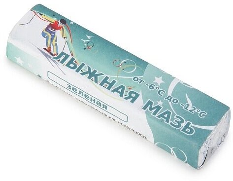 Лыжная мазь Sprint ЛМ-3, для лыж, бесфтористая, твердая, рабочая температура -6.-12°С