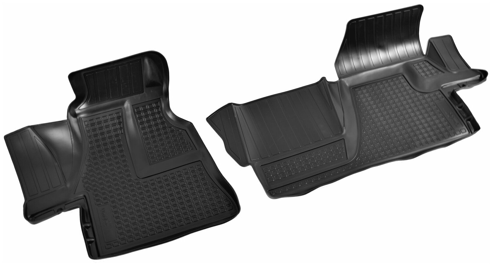 Коврики салона для Mercedes-Benz Sprinter (901/909) (2013) 3D (пер) Norplast, NPA11-C56-720, Чёрный