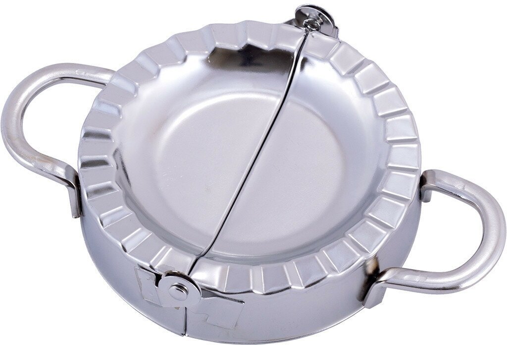 Форма для лепки вареников 10 см. из нержавеющей стали Kamille KM-8836 (серебристый)