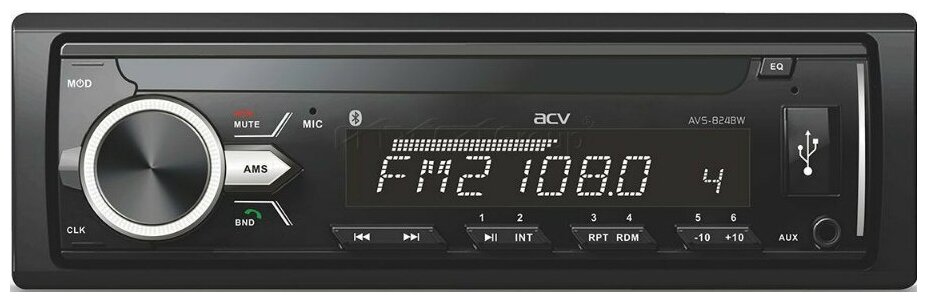 Автомагнитола ACV AVS-824BW
