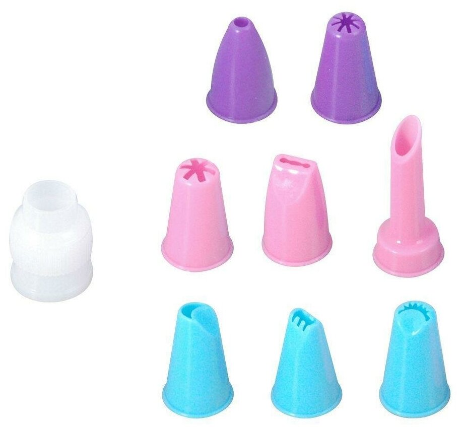 Набор насадок для декорирования "Айсинг" 9 предметов