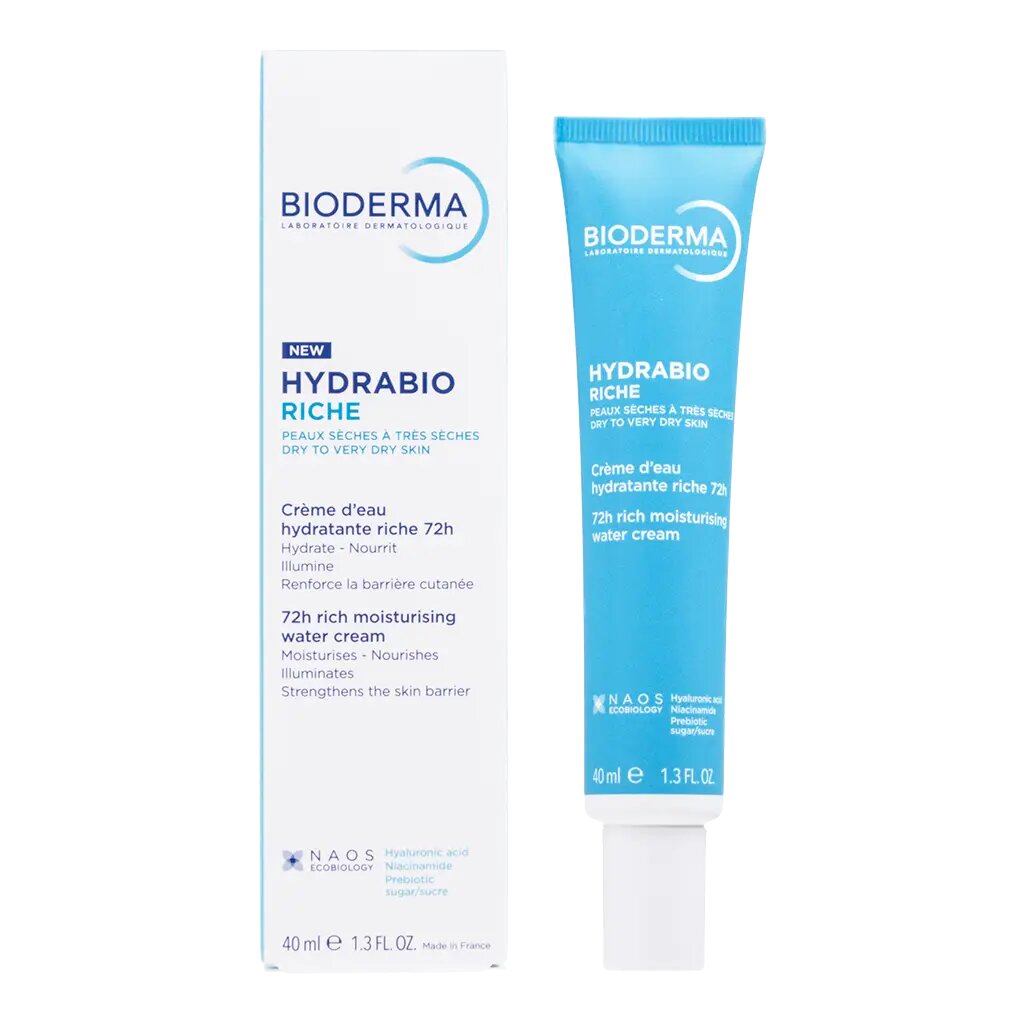 Bioderma Hydrabio Насыщенный увлажняющий крем для сухой кожи 40 мл 1 шт