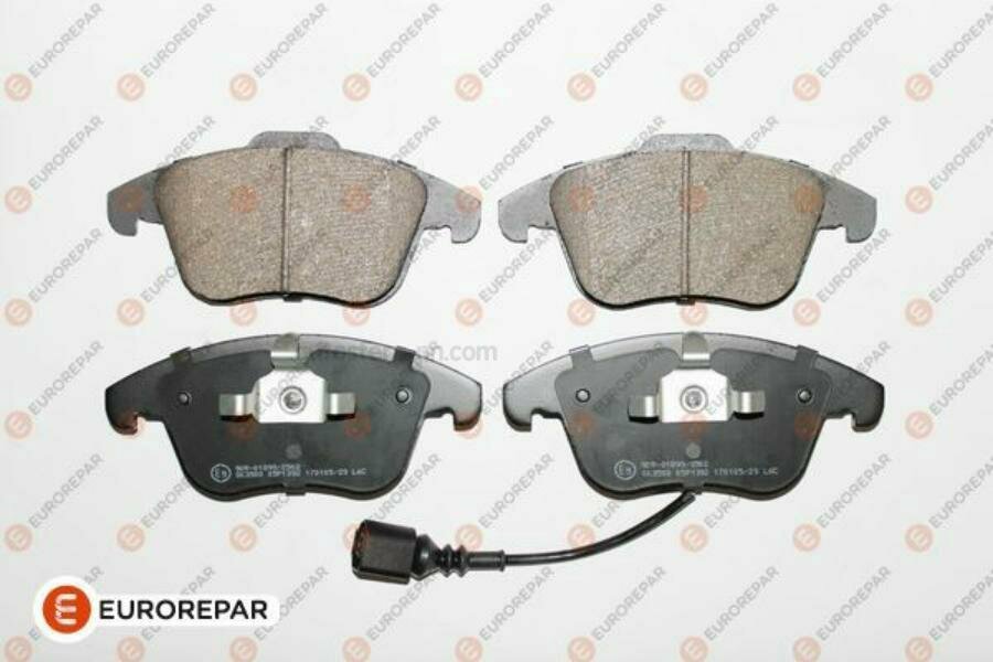 EUROREPAR 1623055280 Колодки AUDI Q3 1.4 TFSI 11> VW TIGUAN 1.4TFSI-2.0TFSI