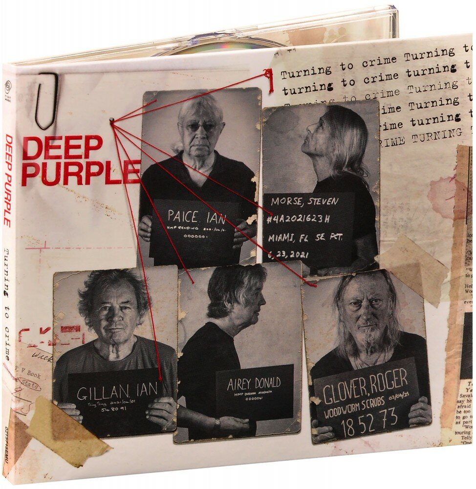 Deep Purple. Turning to Сrime (CD) (СД диск, Картонный бокс (digipack))