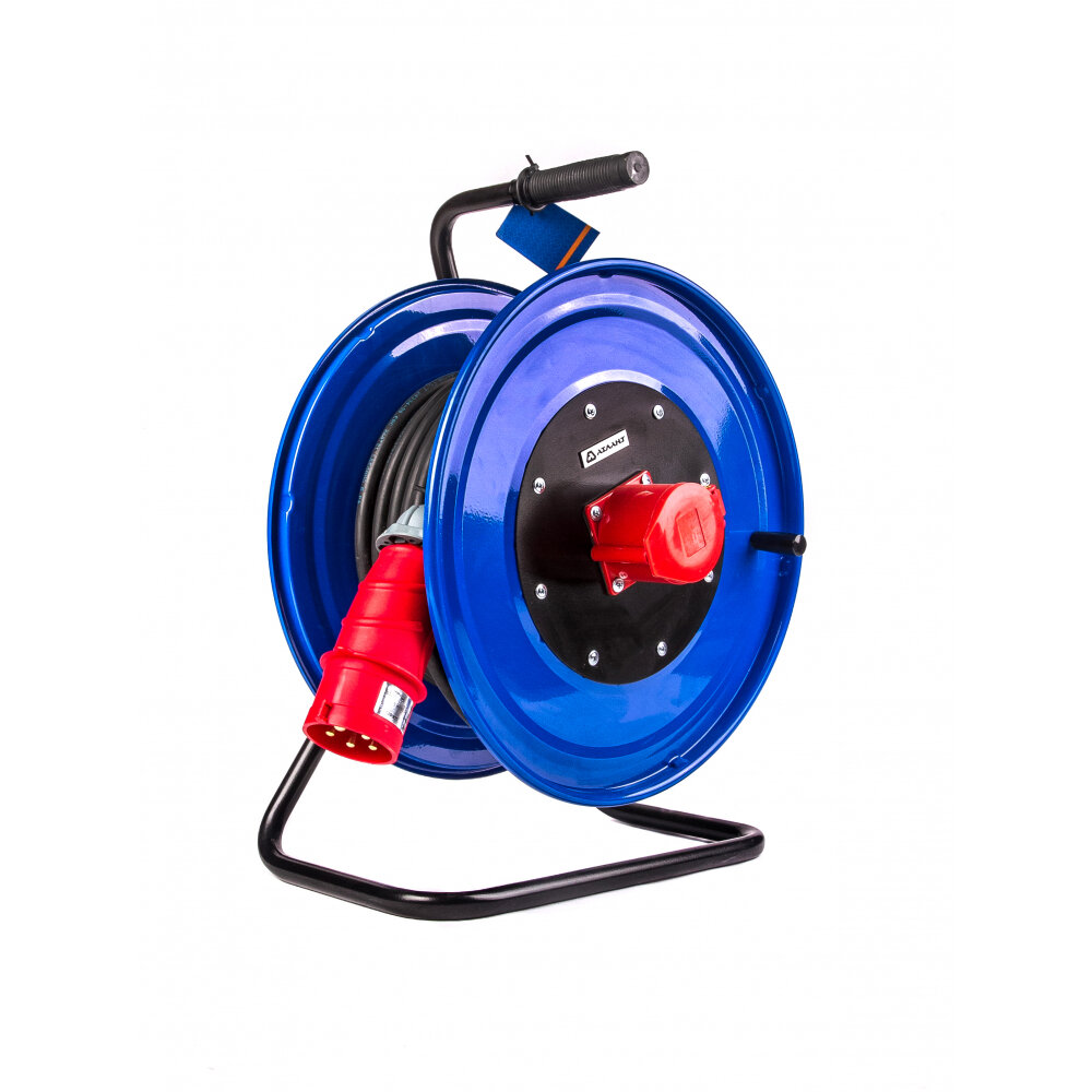 Промышленный силовой удлинитель Атлант КГ 5х4 20м на катушке 40194, 20 м