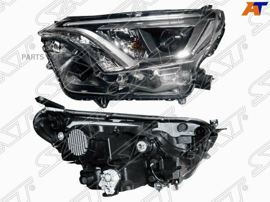 Фара Toyota RAV4 (XA40) 15-19 (Слева/ LED/ С электрокорректором) SAT ST-212-11RVL | цена за 1 шт