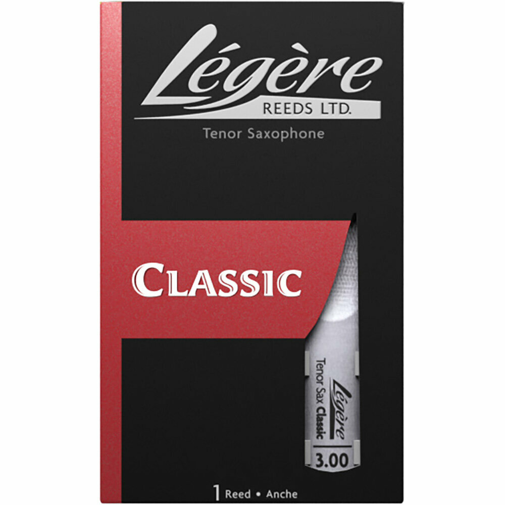 Трость для тенор саксофона Legere Classic №3 пластиковая, мягкий тембр