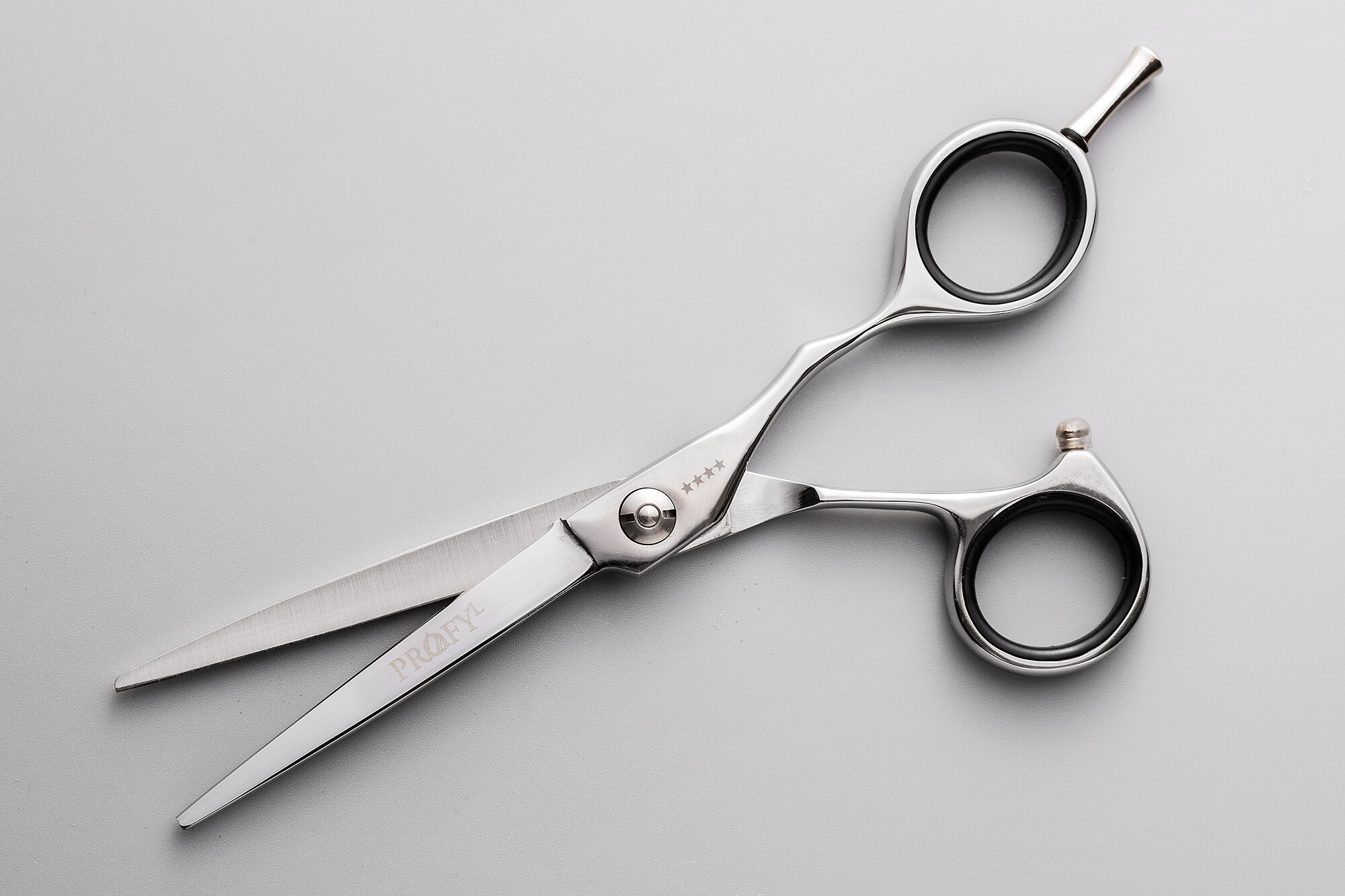 PROFYLAB (Profy-L) Ножницы парикмахерские прямые 5.5" "Asymmetric Rings"