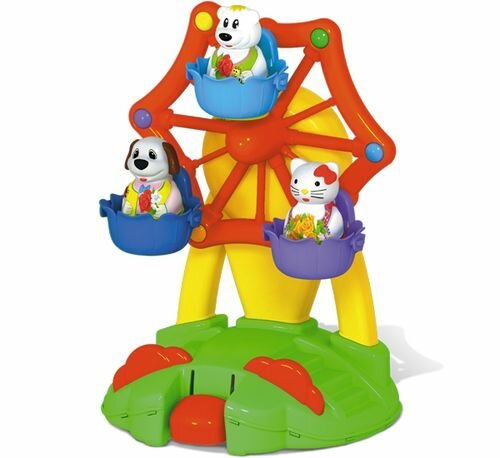 Колесо обозрения (звук, в ассортименте) (пластик) (в коробке) (от 1 года) 01977, (Стеллар) ()