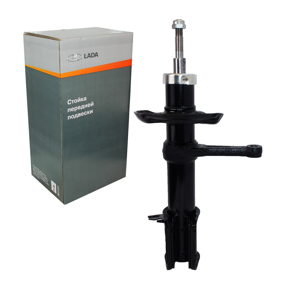 Амортизатор LADA для ВАЗ 1118 передний левый (стойка) (пружина "MEBU")