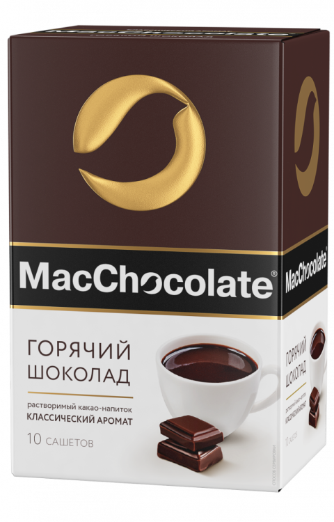 Горячий шоколад MacCoffee MacChocolate 10 штук в упаковке