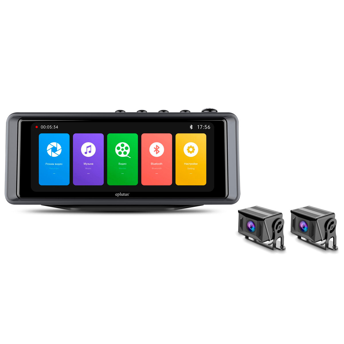 Мультимедийный автомобильный монитор, Видеорегистратор для грузовиков, фургонов, автобусов