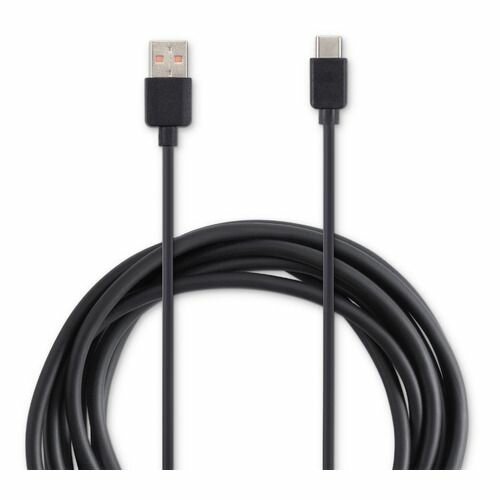 Кабель Buro USB Type-C (m) - USB (m), 2м, 3A, черный [bu-usb-ac-2m-60w]