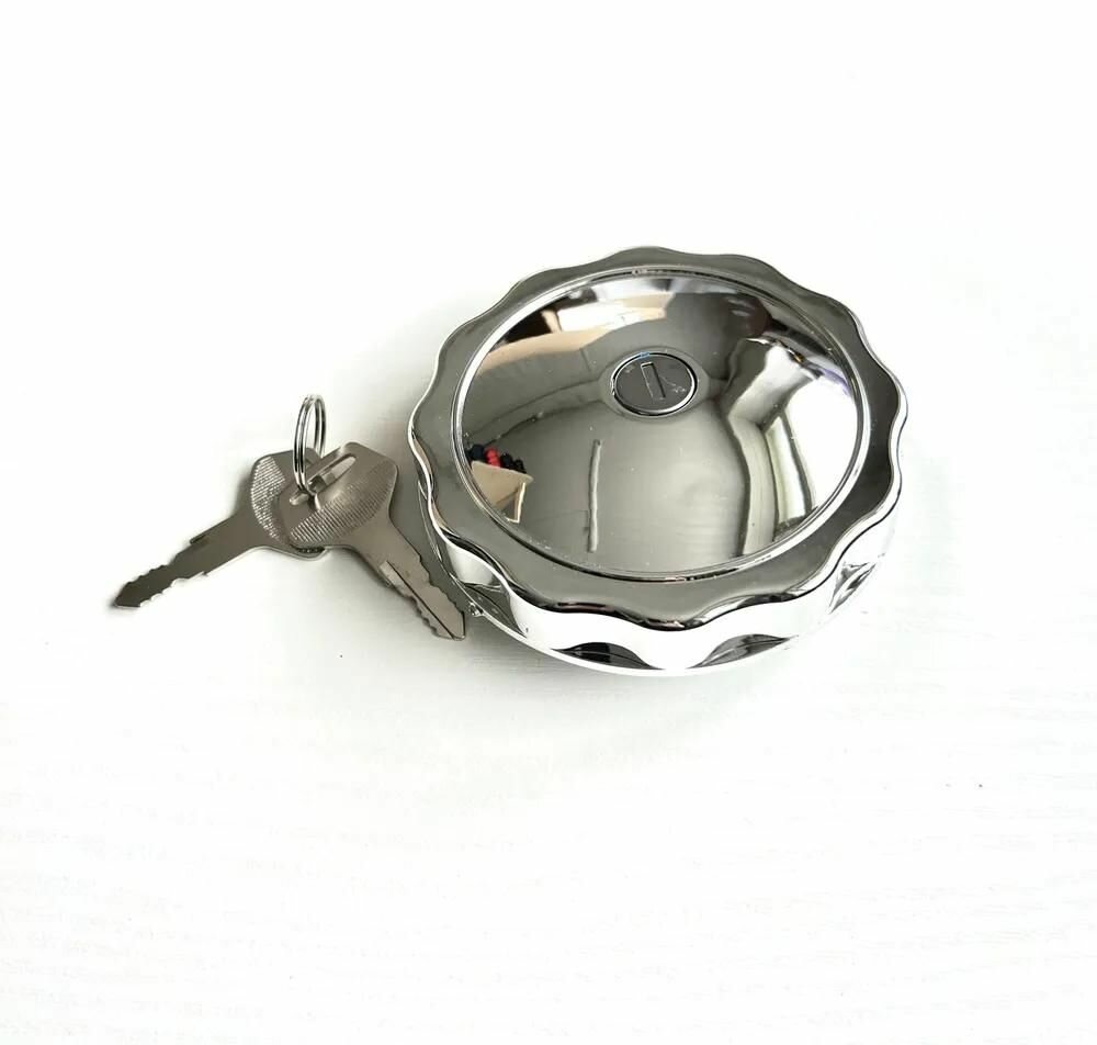 Крышка бензобака Урал Хром с замком