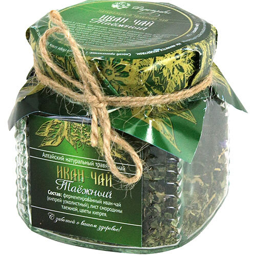 Чайный напиток Разнотравье, иван-чай "Таежный" (стекло), 50 г