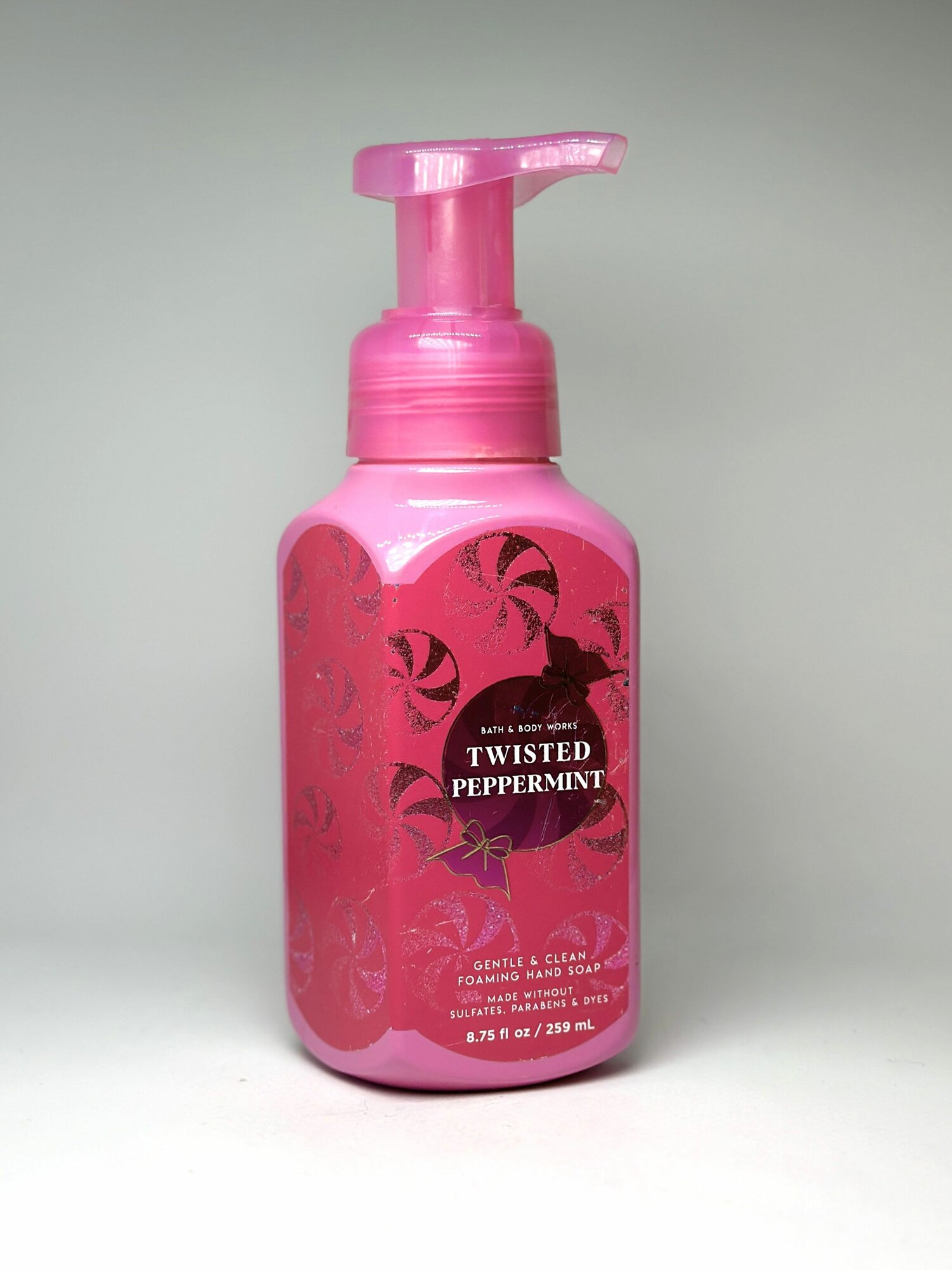 Bath and Body Works мыло пенка Twisted Peppermint